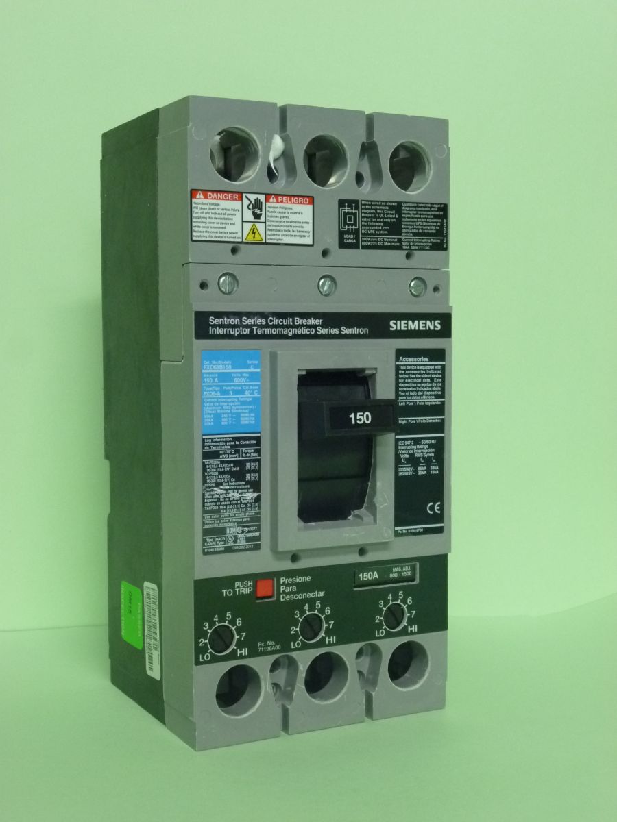 EPCSA | Interruptor termomagnetico SIEMENS | CONTROL ELECTRICO
